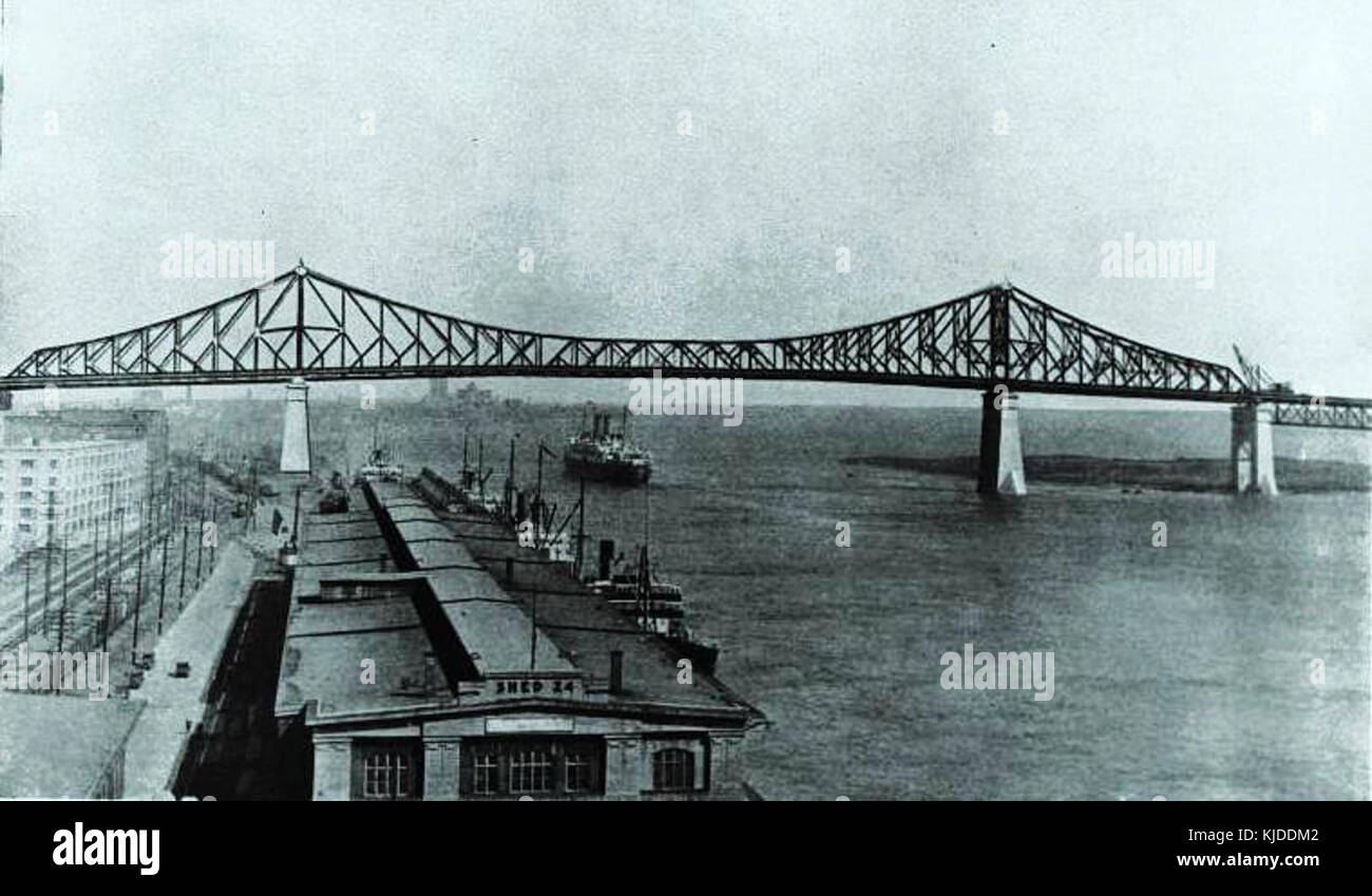 Pont Montreal 1930 Stock Photo - Alamy