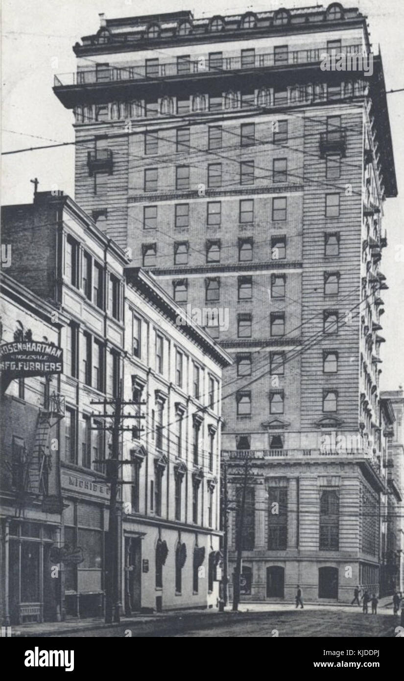 Traders Bank Building 1908 Stock Photo - Alamy