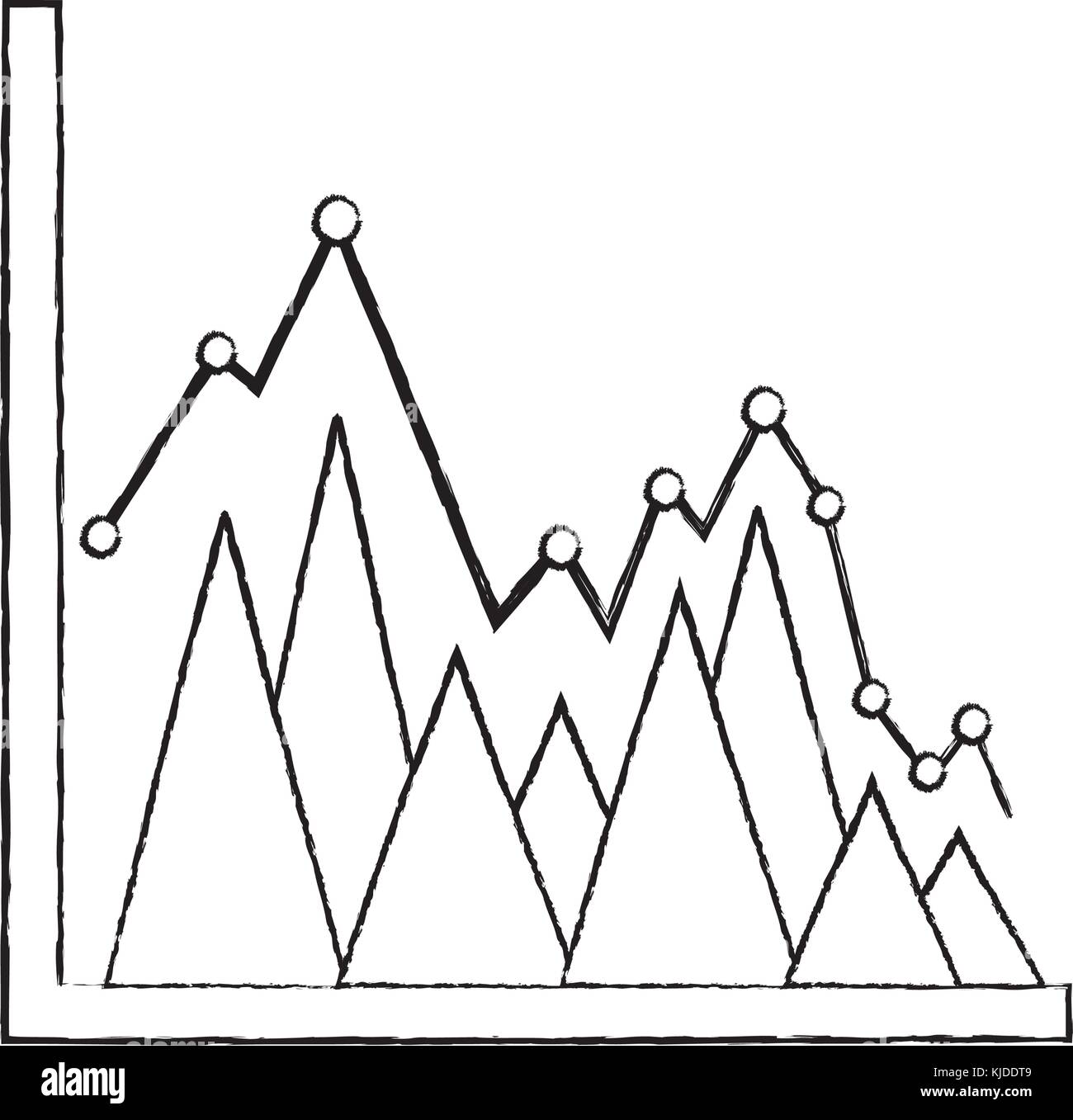 graph chart icon image Stock Vector Image & Art - Alamy