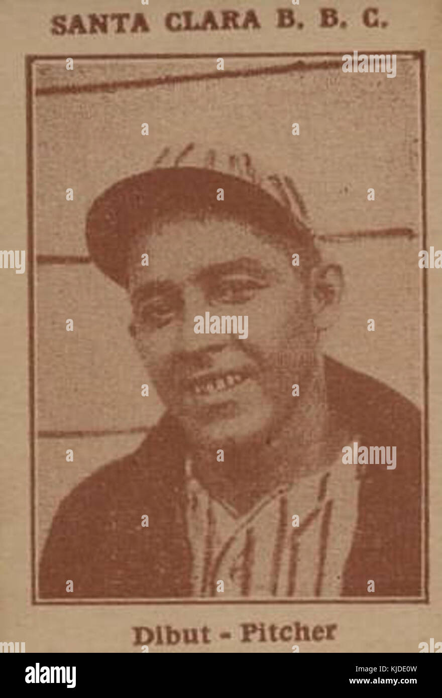 Pedro Dibut card Stock Photo - Alamy