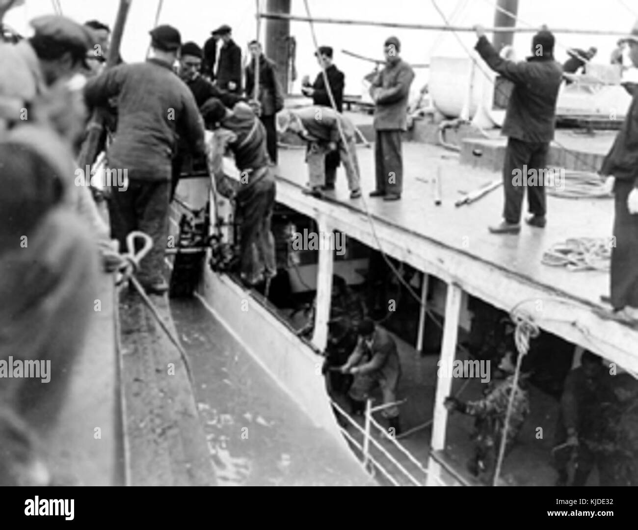 Rescue of SS Kiangya Stock Photo - Alamy