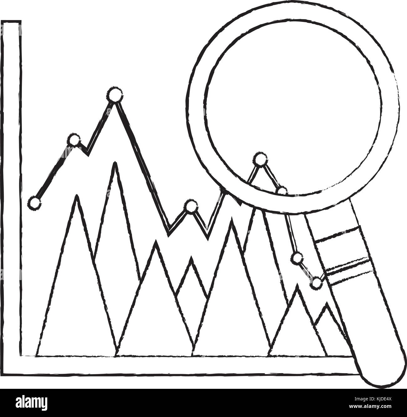graph chart icon image Stock Vector Image & Art - Alamy