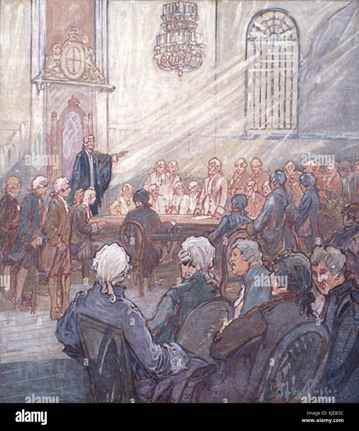 SIMPSON Legislative Assembly of Lower Canada Stock Photo - Alamy