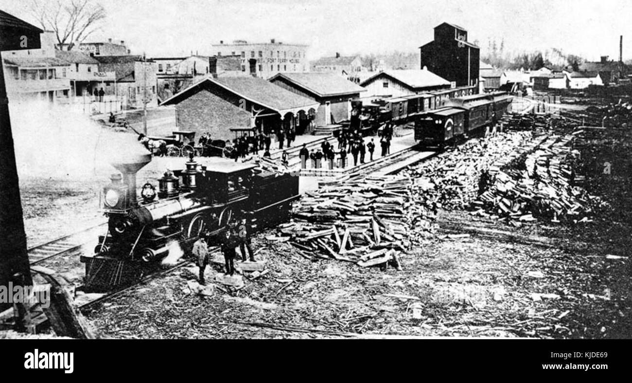 Canada service station Black and White Stock Photos & Images - Alamy