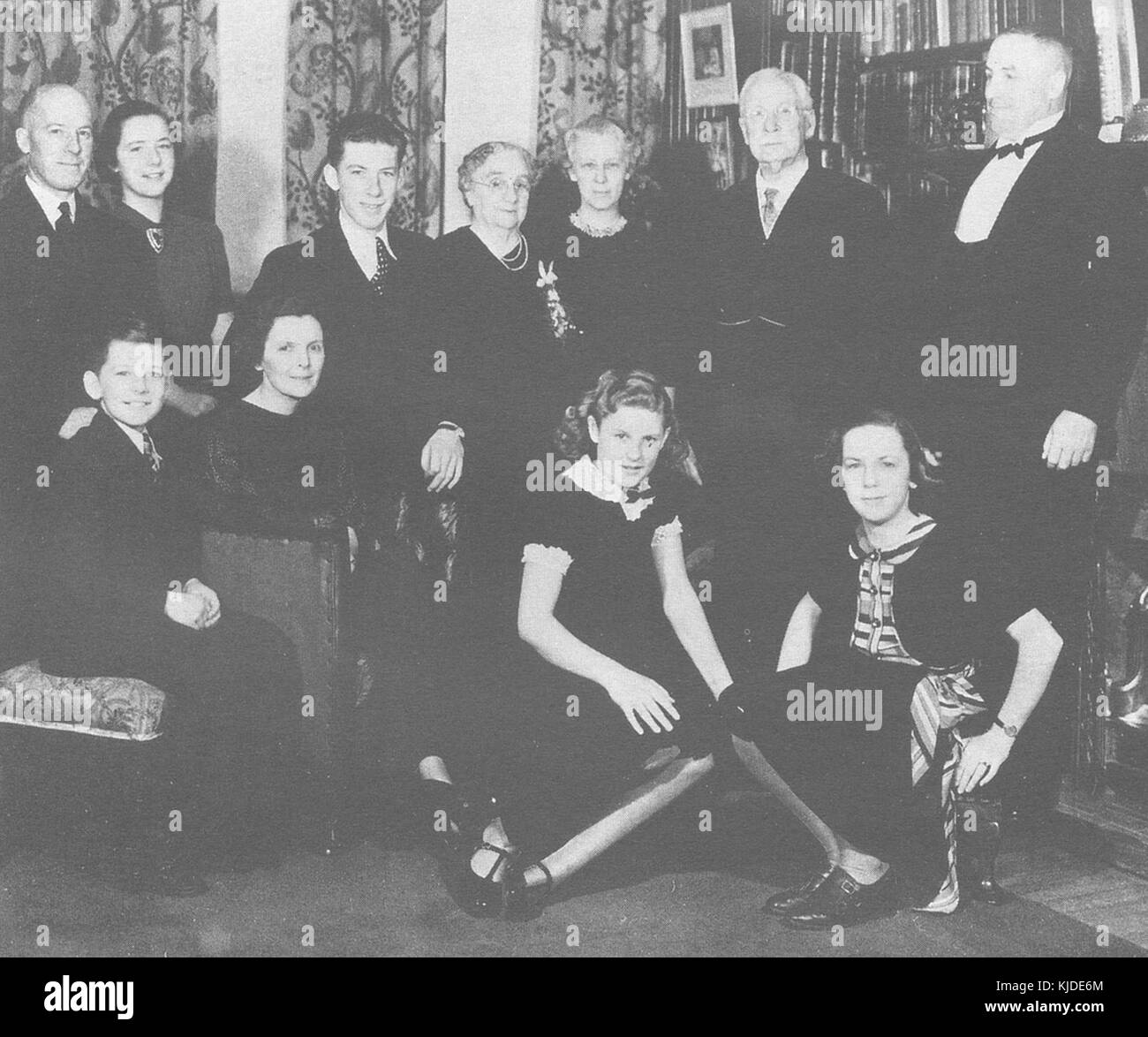 Rutherford and family anniversary Stock Photo - Alamy