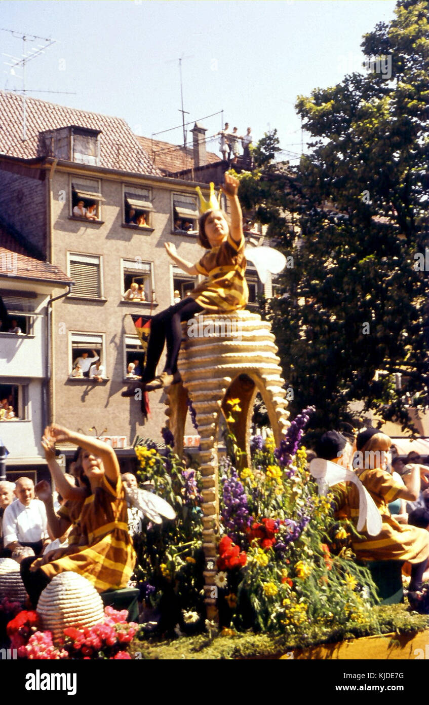 Rutenfestzug 1967 05 Stock Photo - Alamy
