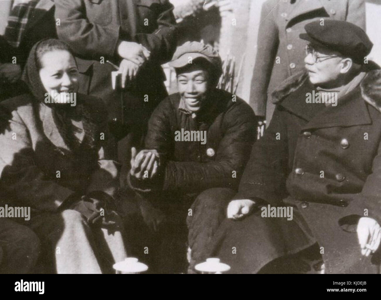 Soong Ching ling and Lin Boqu Stock Photo - Alamy