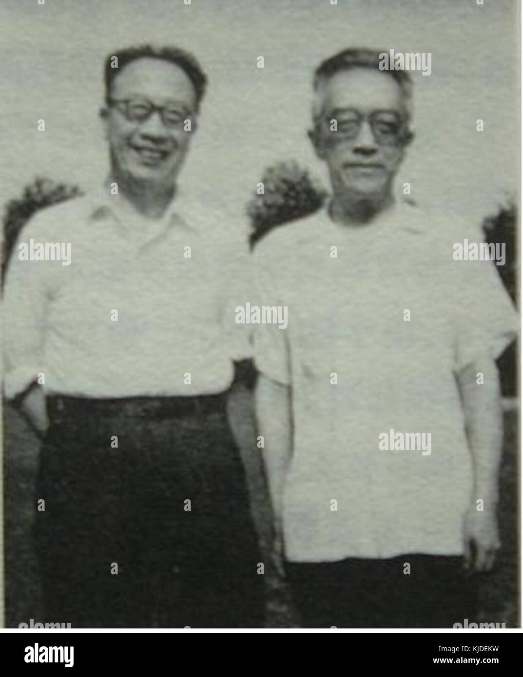 Hu Shih and Liang Shih chiu 2 Stock Photo - Alamy