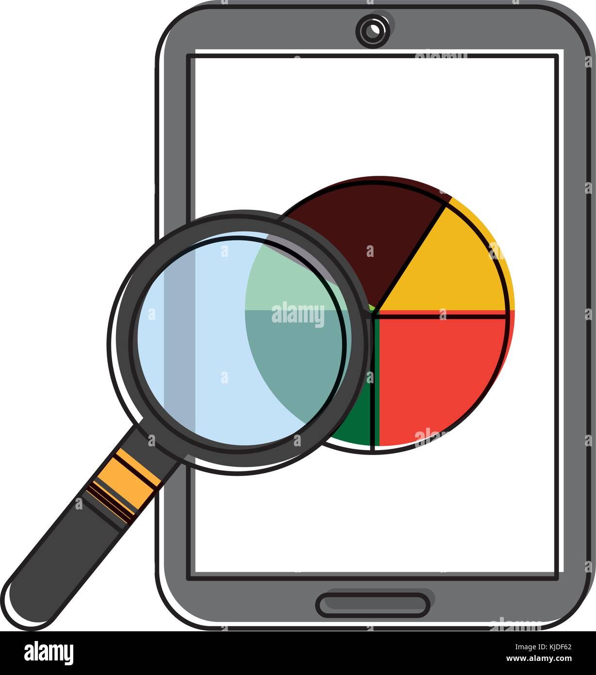 graph chart icon image Stock Vector Image & Art - Alamy