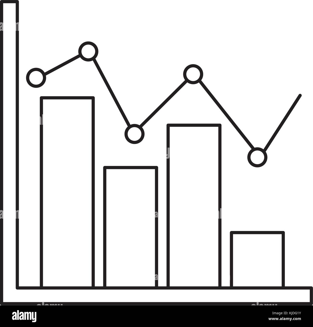 diagram bar chart business template elements Stock Vector Image & Art ...
