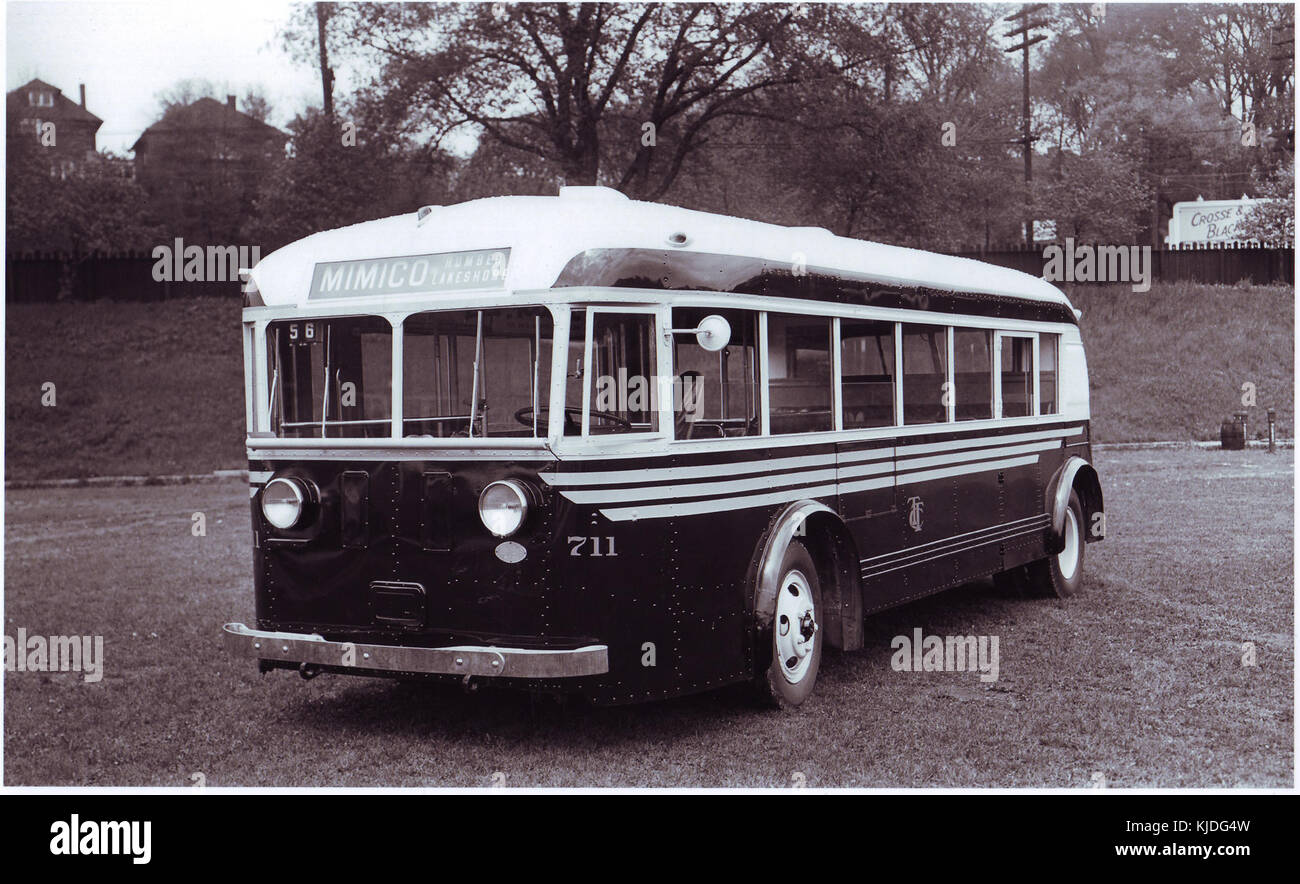 TTC bus on the Mimico 55 route Stock Photo - Alamy