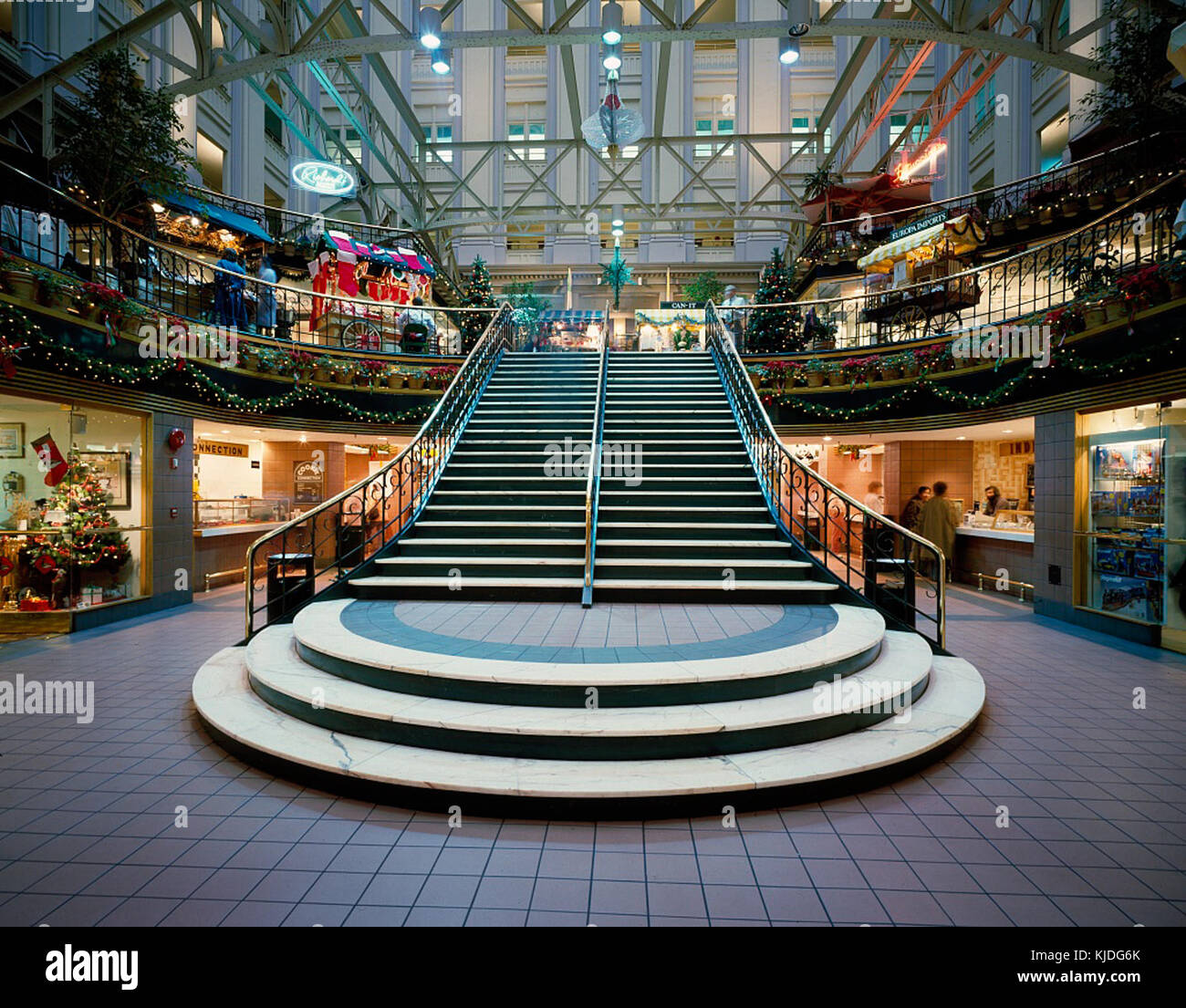 Atrium of the Old Post Office Building Stock Photo - Alamy
