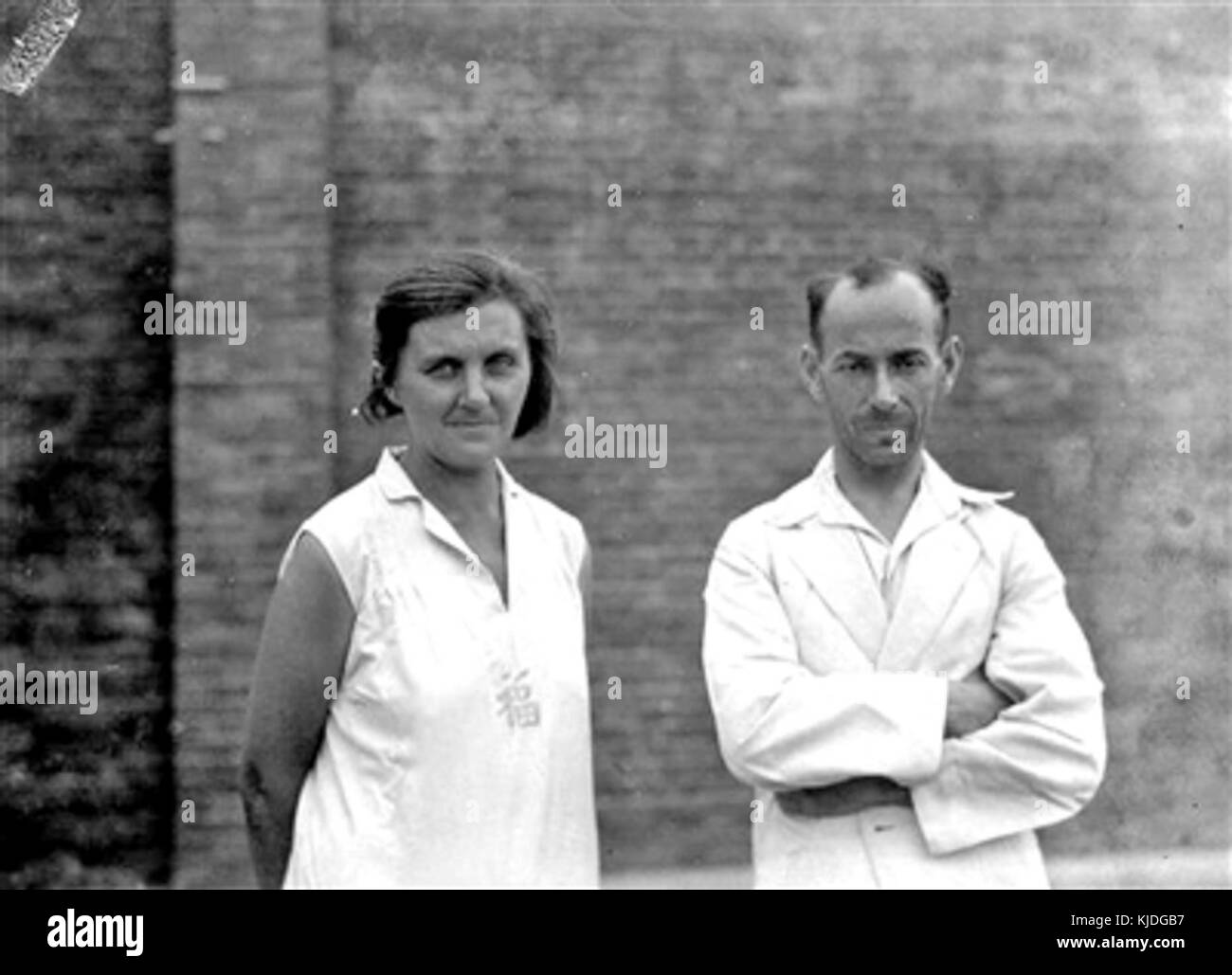 Jakob Rudnik and his wife Stock Photo - Alamy