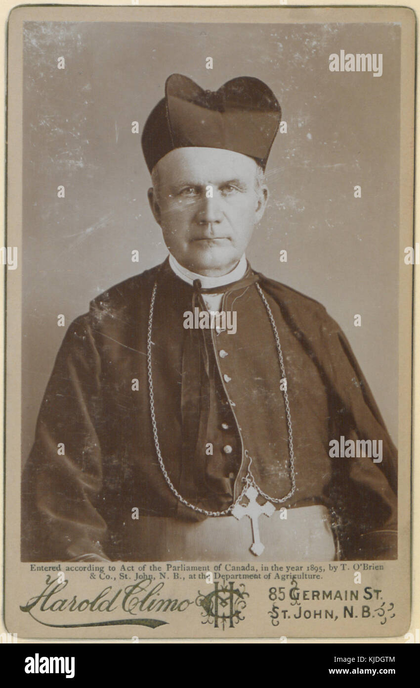 Rt Rev John Sweeney, DD, Bishop of St John, N B (HS85 10 8122 Stock ...