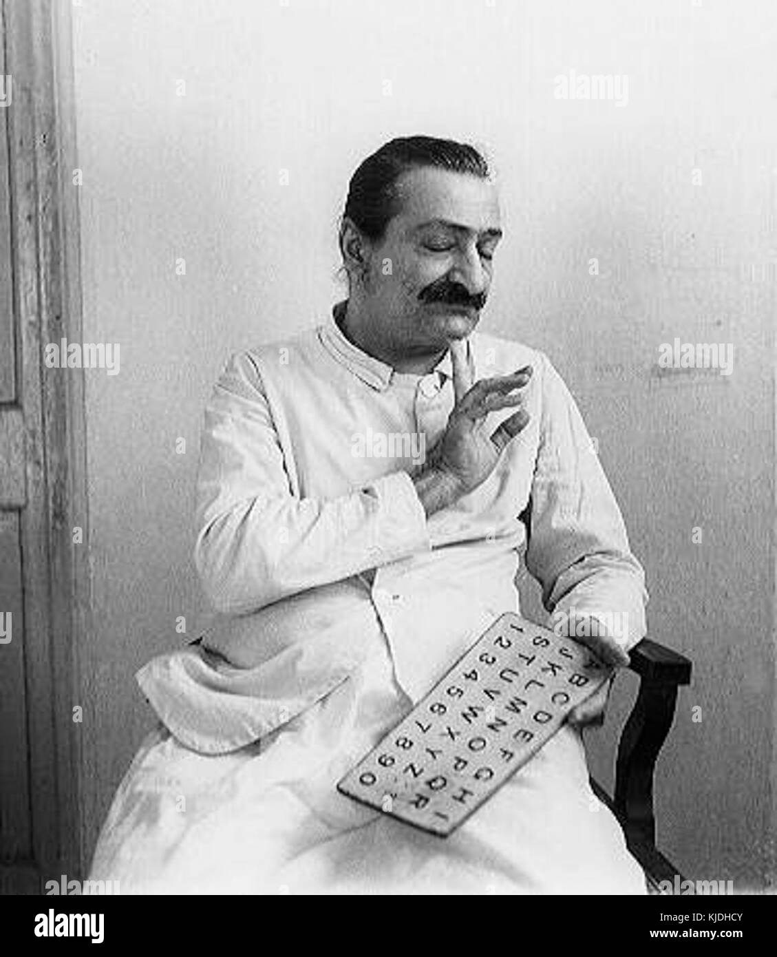 Meher Baba 1941 5 Stock Photo - Alamy