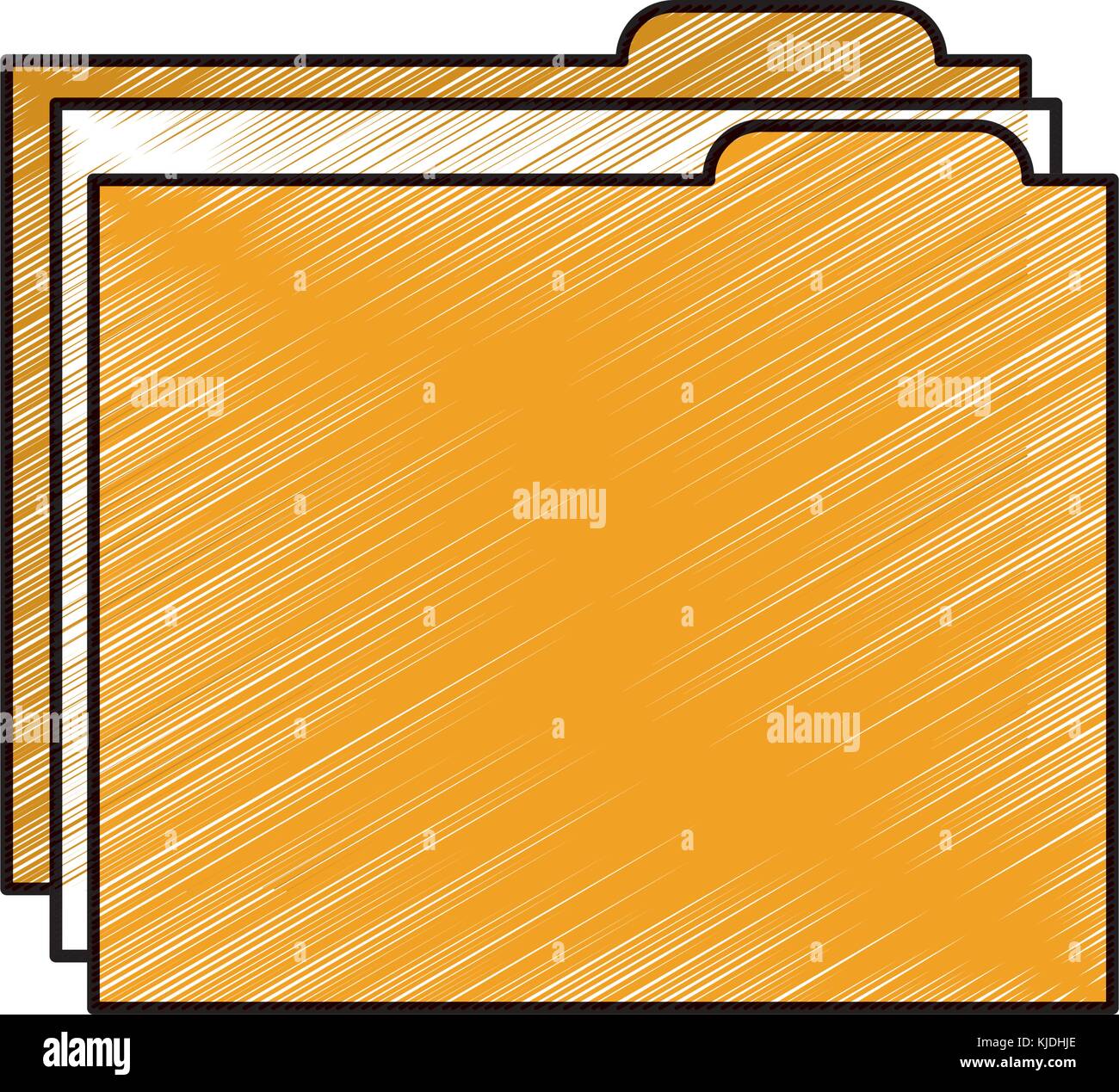 folder file document archive information Stock Vector Image & Art - Alamy