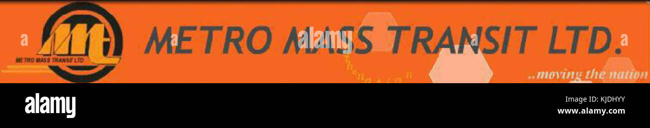 Metro Mass Transit logo Stock Photo - Alamy