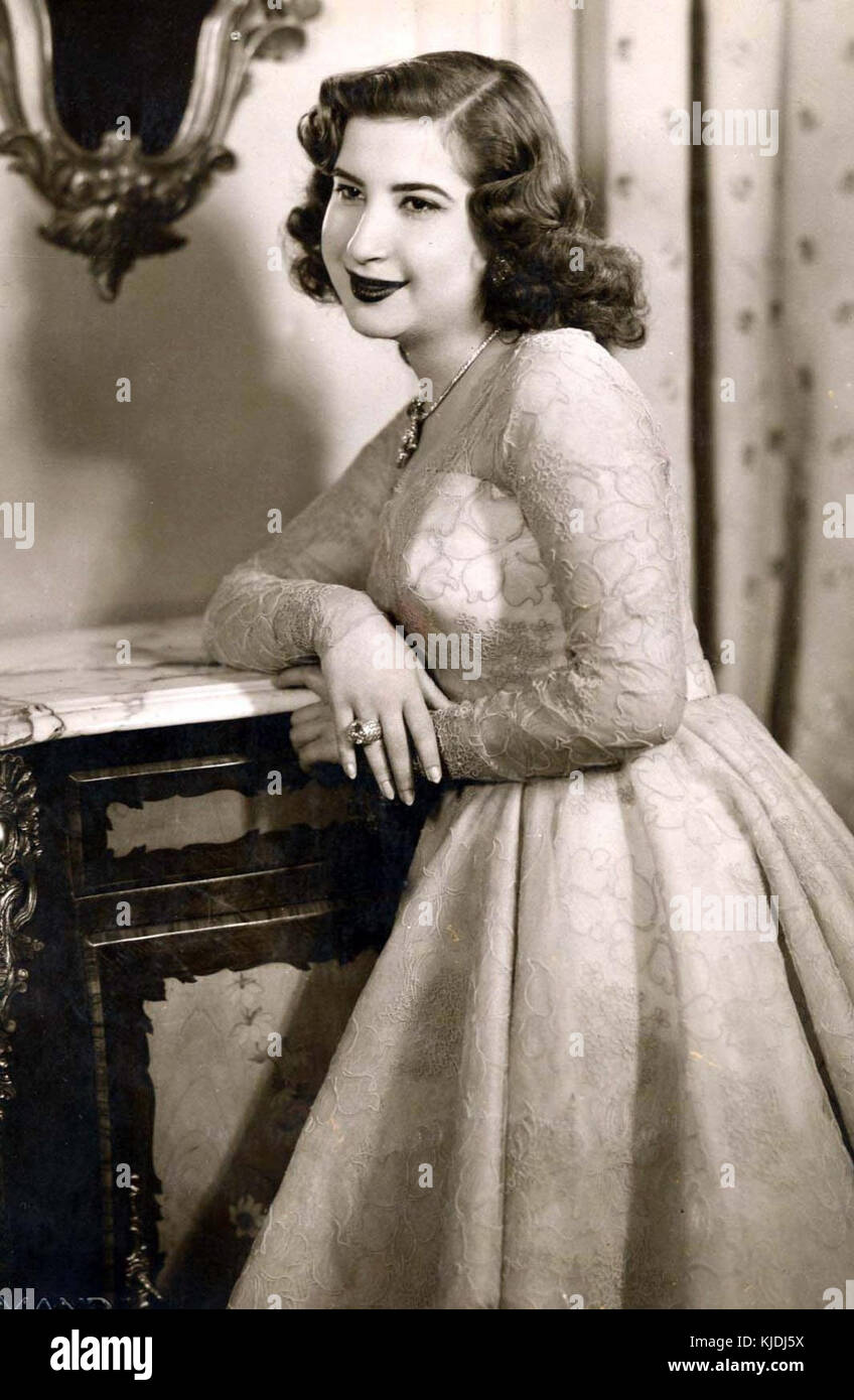 ModernEgypt, Queen Nariman, DHP13655 18 9 01 Stock Photo - Alamy