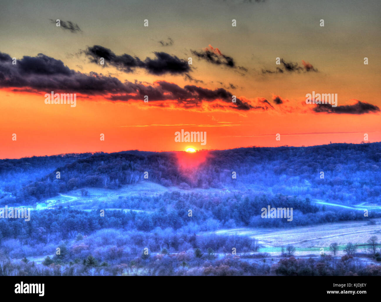 Wildcat mountain state park wisconsin hi-res stock photography and ...