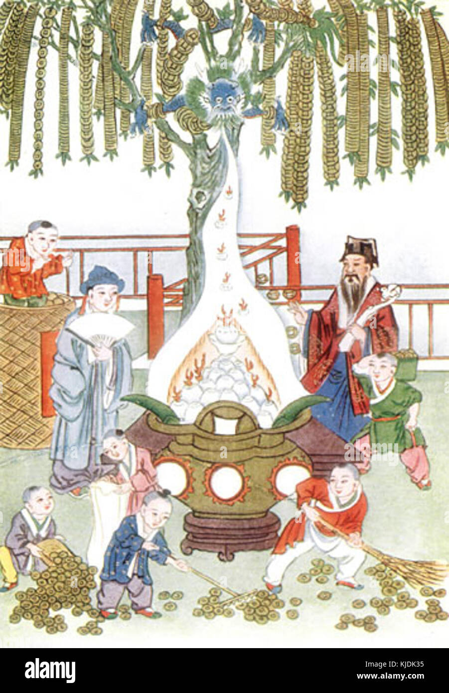 The Money tree Stock Photo - Alamy