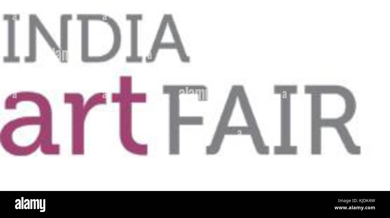 India Art Fair Logo Stock Photo - Alamy