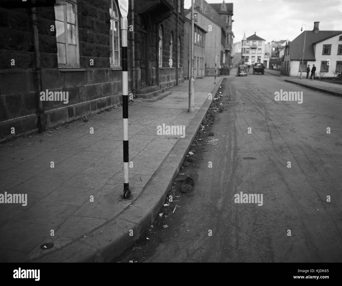 1949 althingi side street 2 Stock Photo - Alamy