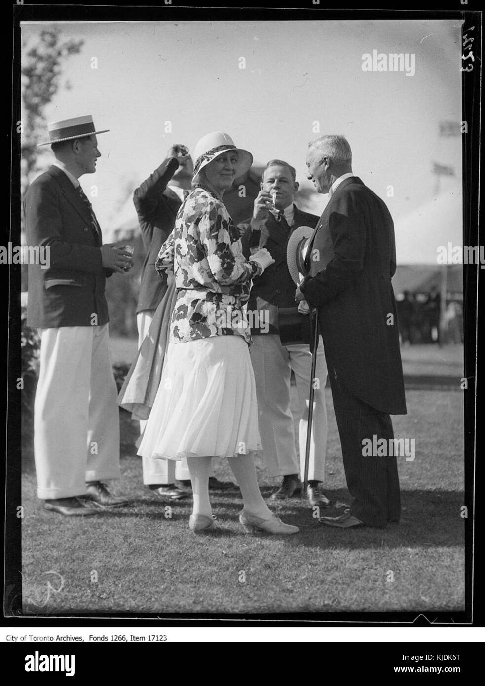 Flora McCrae Eaton with J.E. Dodds at Eaton Hall Stock Photo - Alamy