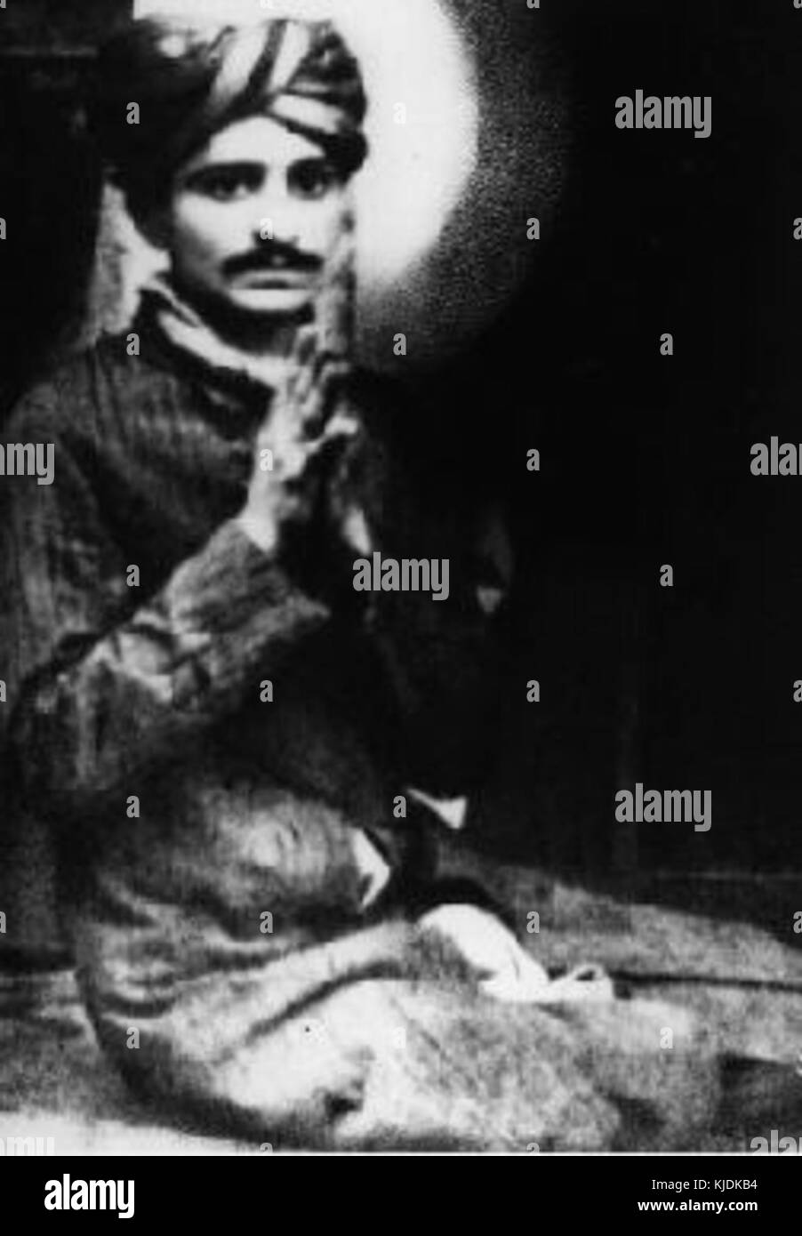 Meher Baba young man Stock Photo - Alamy