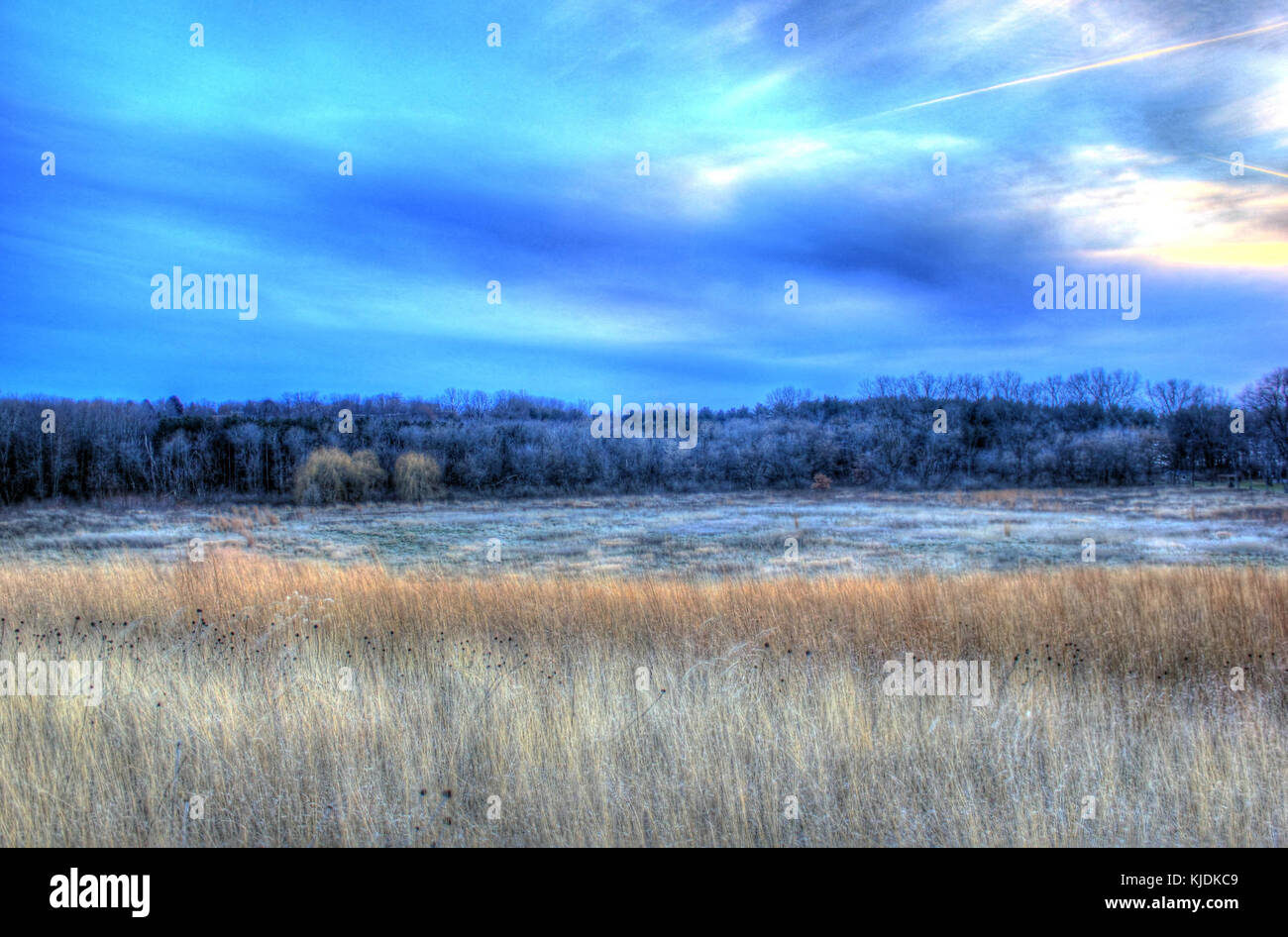 Gfp final12 cherokee marsh landscape Stock Photo - Alamy