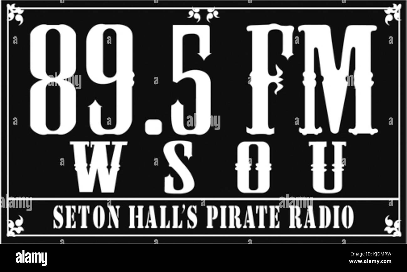 89.5FM Vintage logo Stock Photo - Alamy