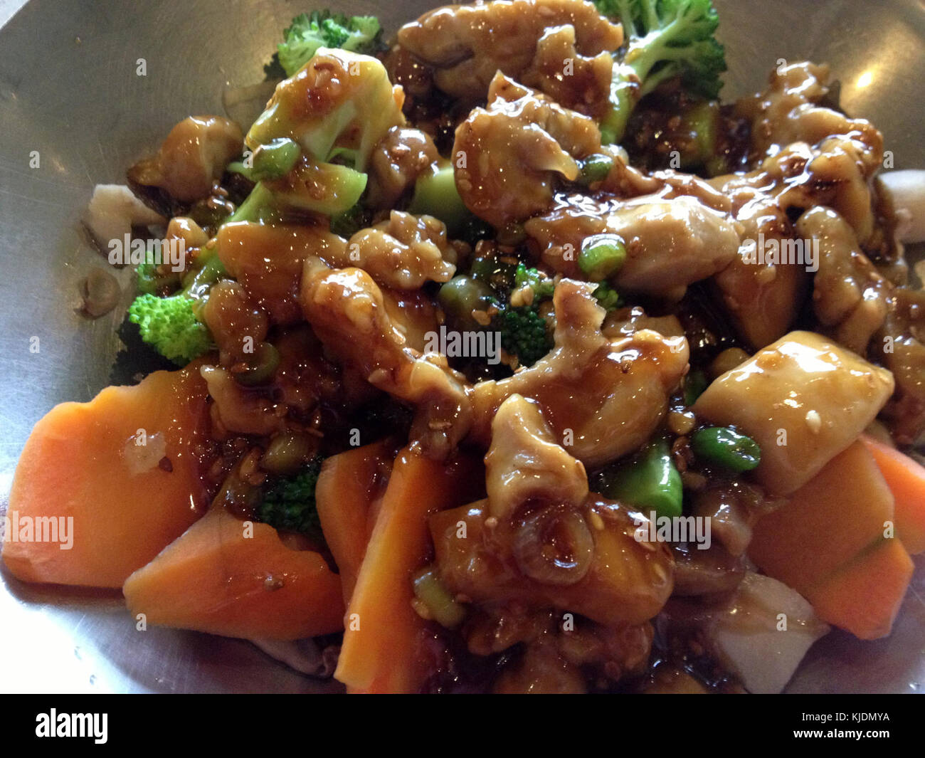 Gfp chinese teriyaki chicken Stock Photo - Alamy