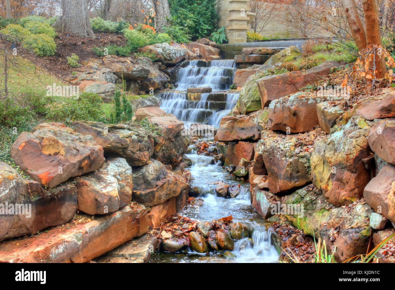 Gfp texas dallas arboretum cascading rapids Stock Photo - Alamy Gfp texas dallas arboretum cascading rapids Stock Photo - Alamy