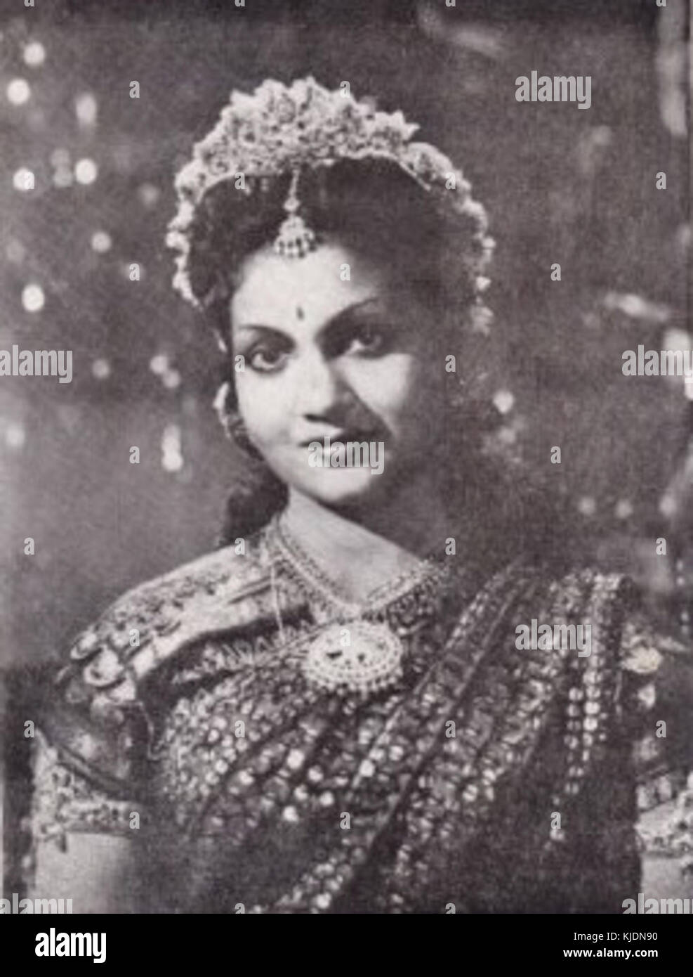 Anjali Devi played the lead role in the 1949 Tamil film 'Mangaiyarkarasi,' a significant ...