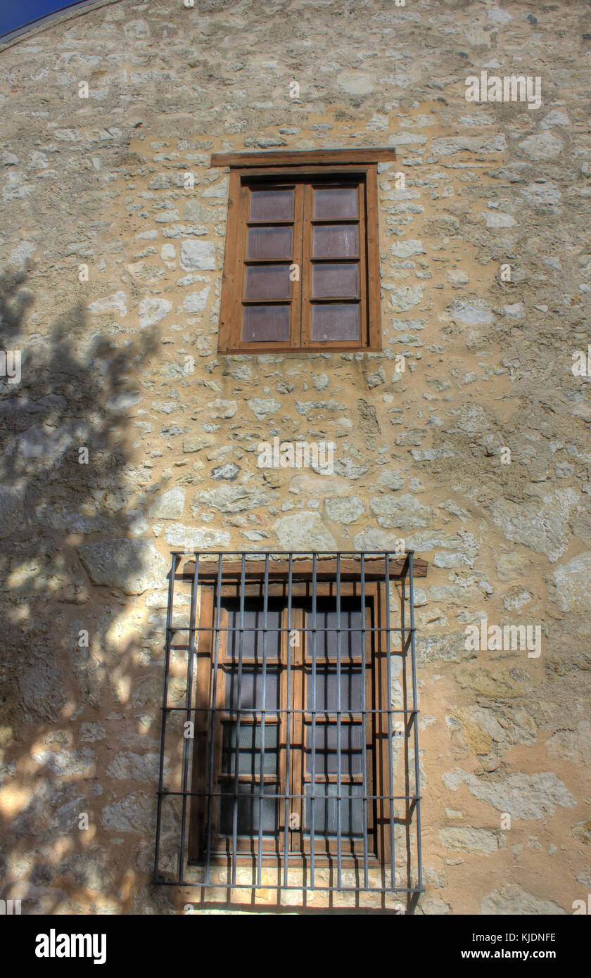 This image showcases walls and windows in San Antonio, Texas, with the ...