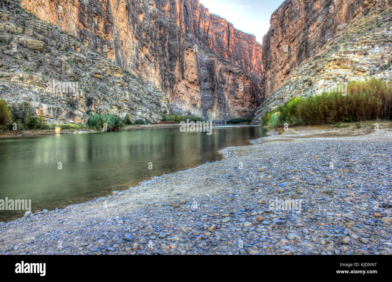 Gfp texas big bend national park flowing into santa elena canyon Stock ...