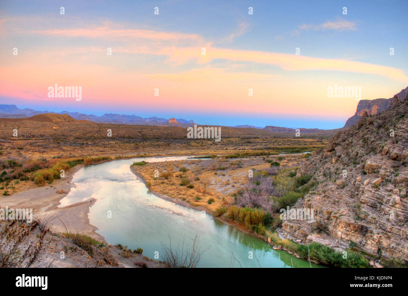 Gfp texas big bend national park out of santa elena canyon Stock Photo ...