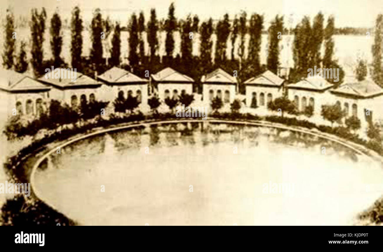 EshratAbad Palace Pond Stock Photo - Alamy