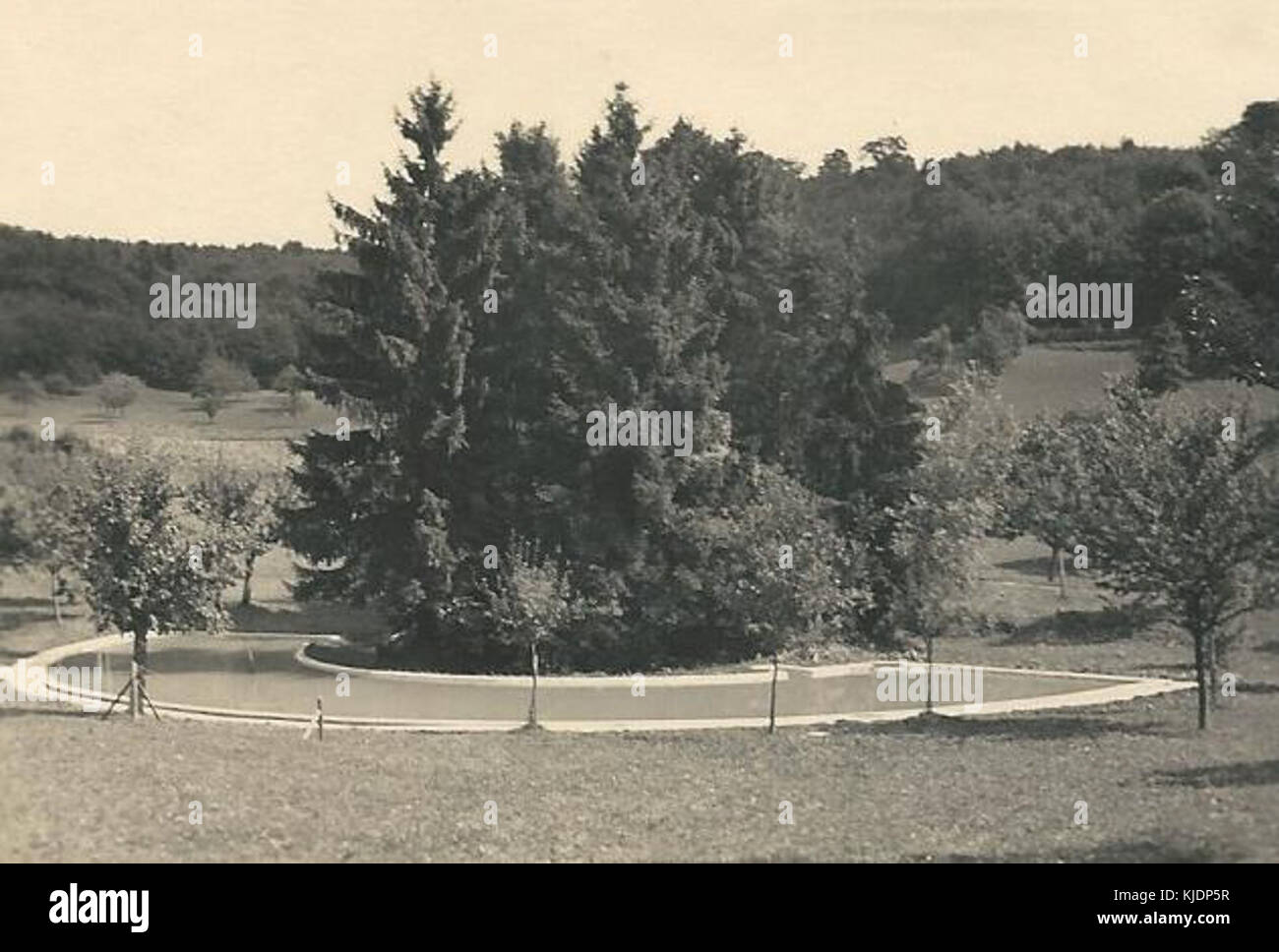 Bad Schauenburg Schwimmbad Stock Photo - Alamy