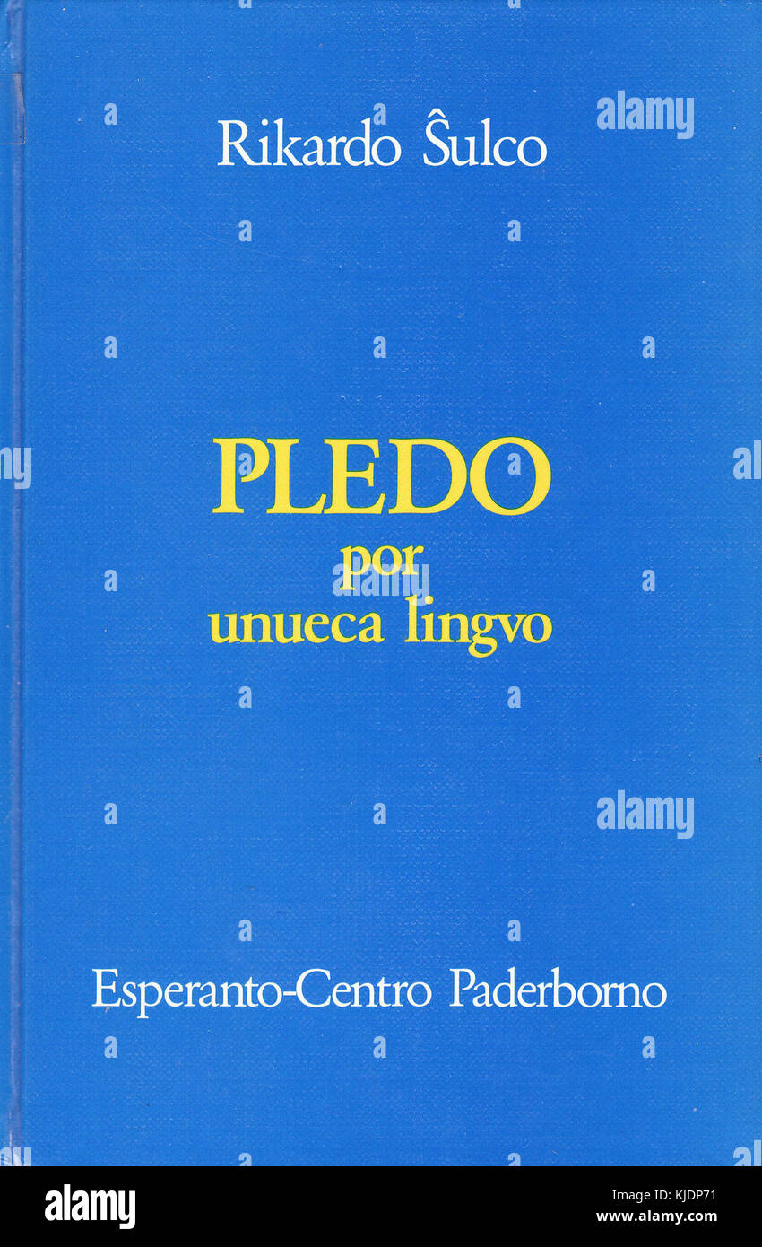 1985 Pledo por Unueca Lingvo Stock Photo - Alamy