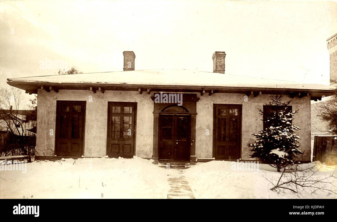 Home on the west side of Spadina in 1885, between Dundas Street and the ...