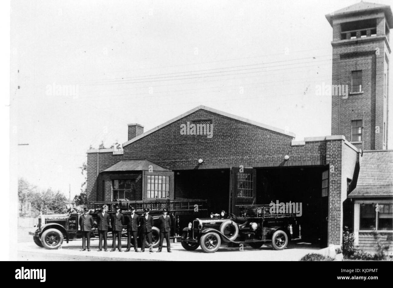 Fire hall no 1 Black and White Stock Photos & Images - Alamy