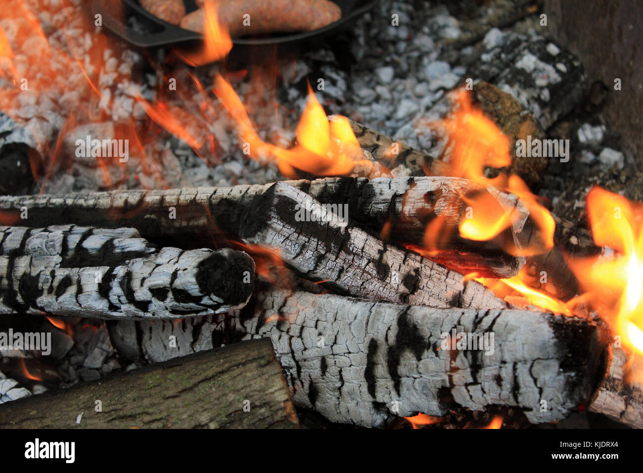 Gfp wood catching on fire Stock Photo - Alamy