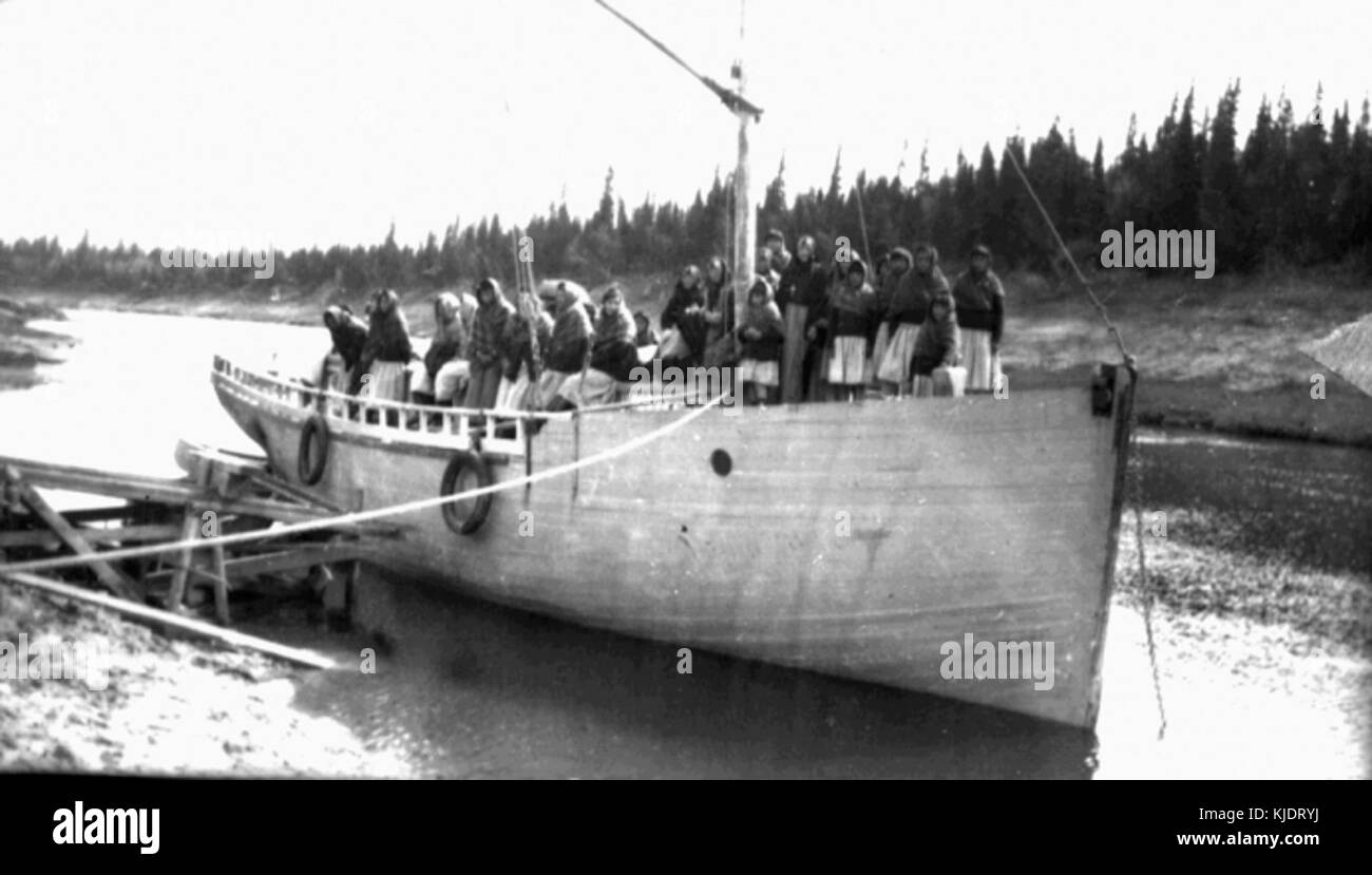 Students on a Boat Stock Photo - Alamy