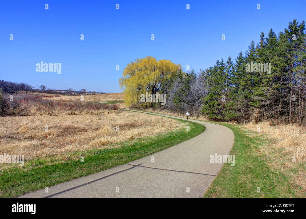 The Gfp Madison curvy biking path is a popular recreational path in ...