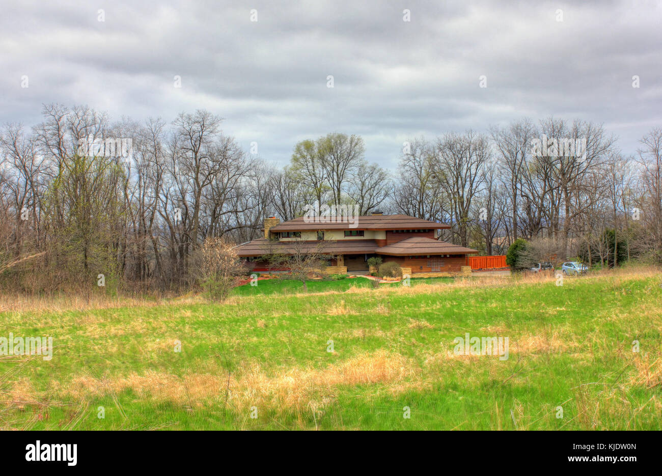 Gfp house in the distance Stock Photo - Alamy