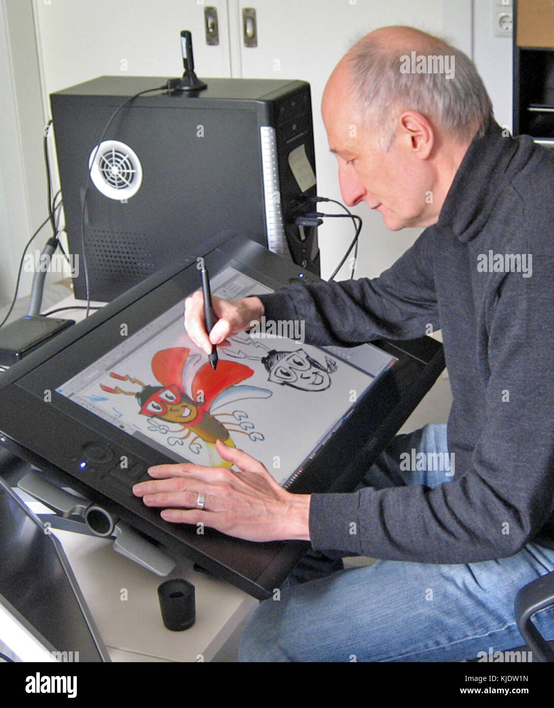 Piiit at work Stock Photo - Alamy