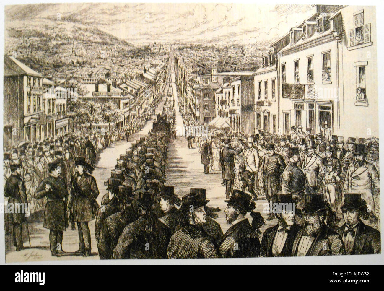 Funeral ceremony in tribute hi-res stock photography and images - Alamy