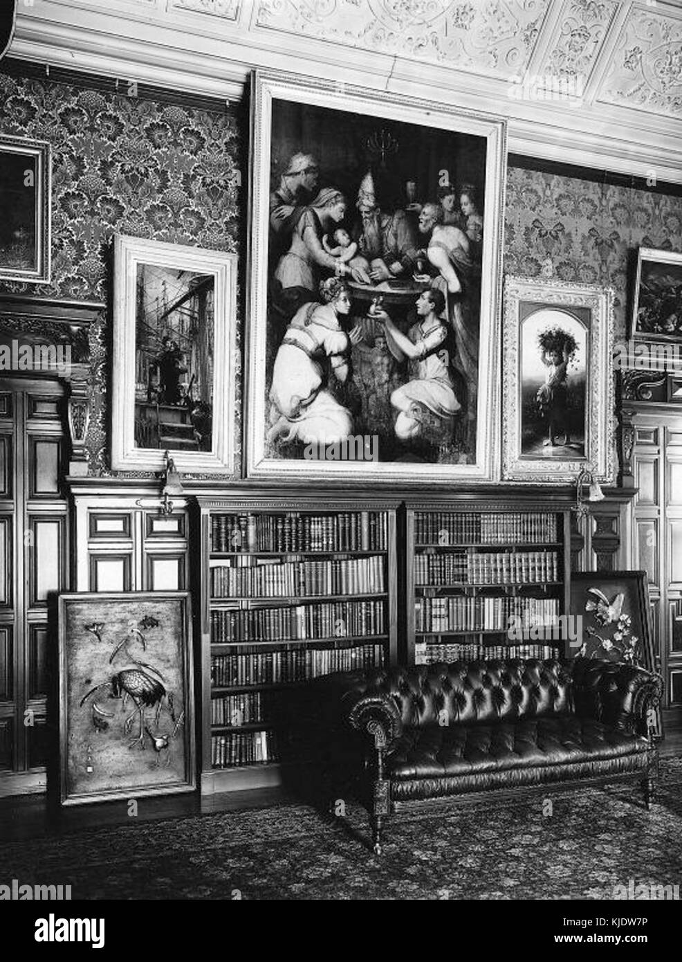 Lord Strathcona House (Painting Gallery) 09 Stock Photo - Alamy