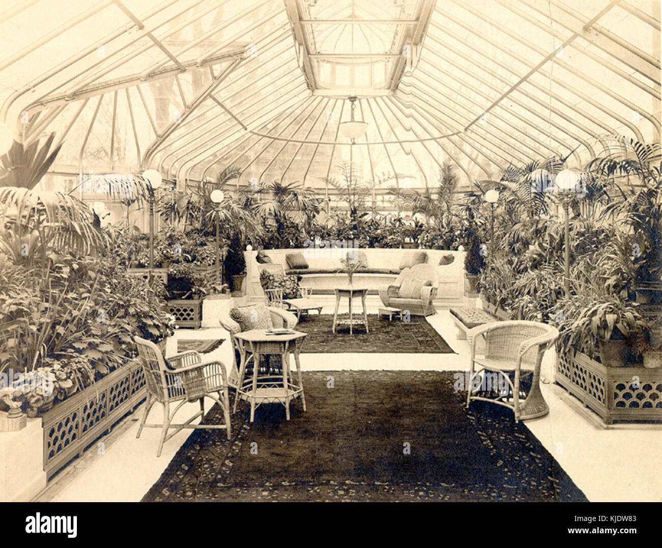 Lord Strathcona House (Conservatory Stock Photo - Alamy