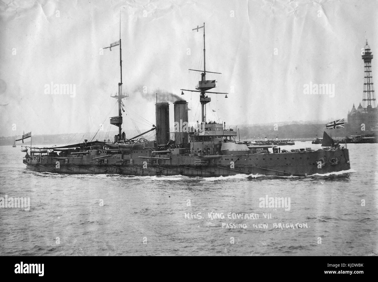 Hms king edward vii hi-res stock photography and images - Alamy